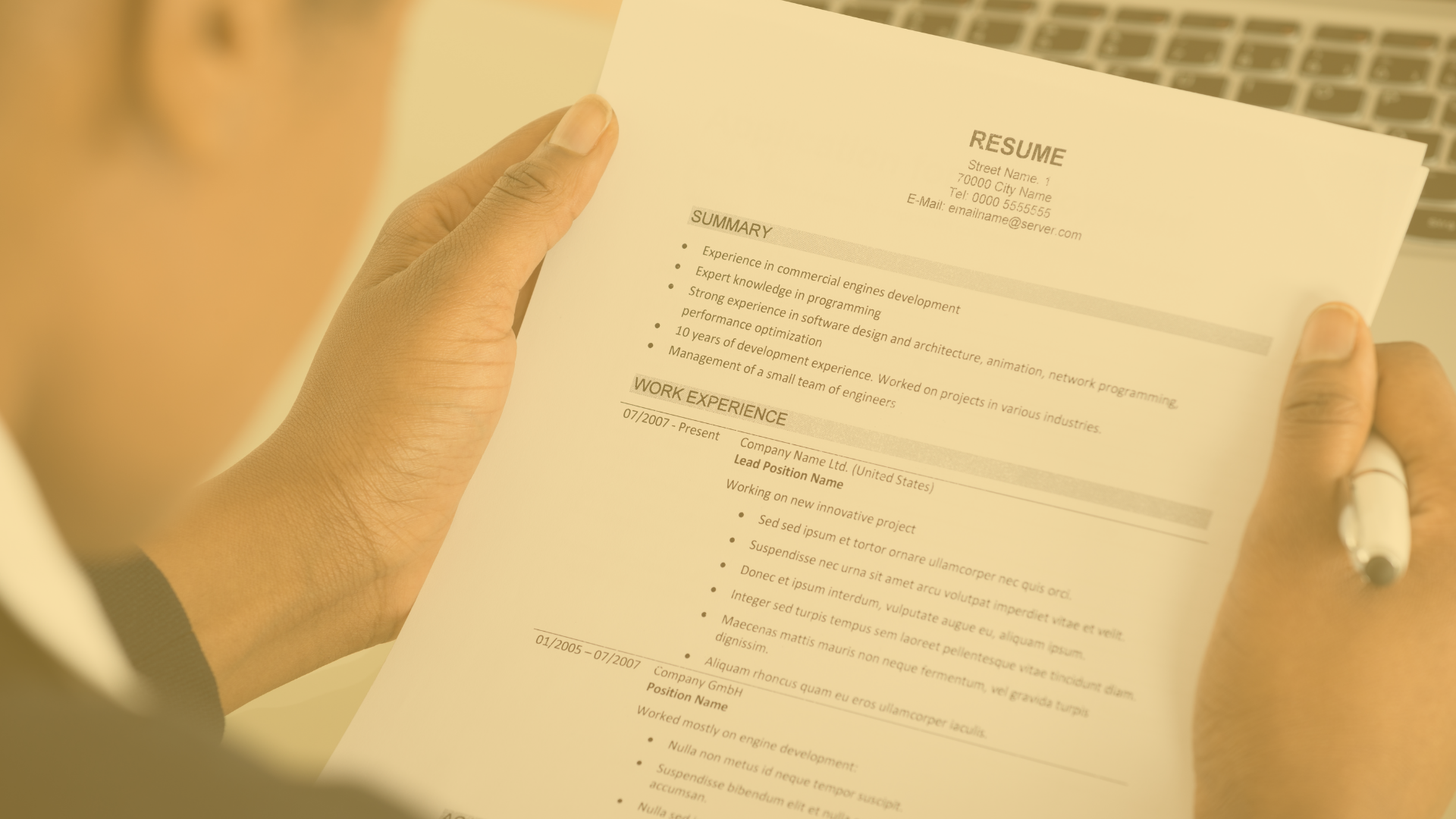 Resume Keywords - The Job Search School